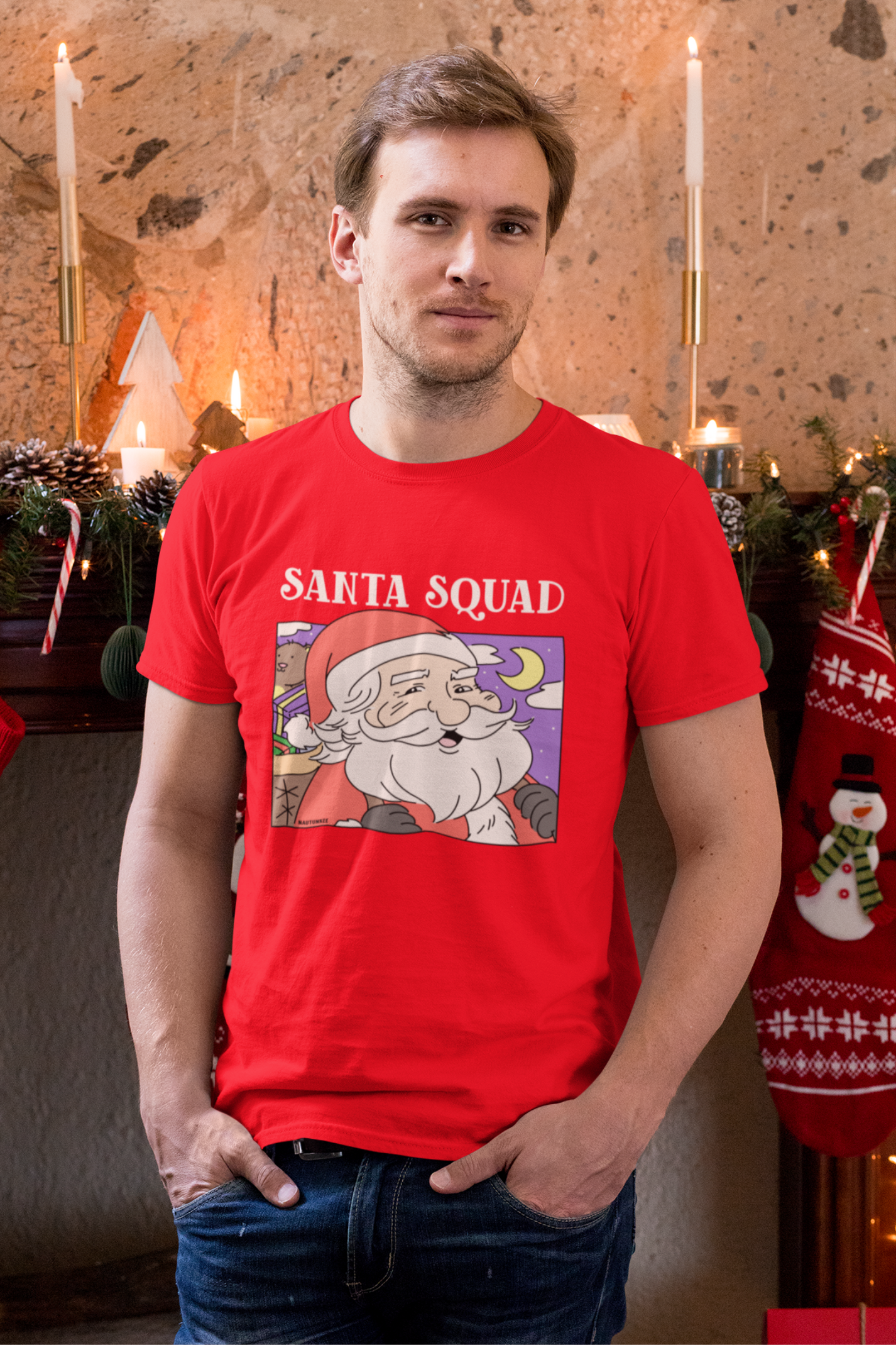 Santa Squad Family T-Shirt – Nautunkee