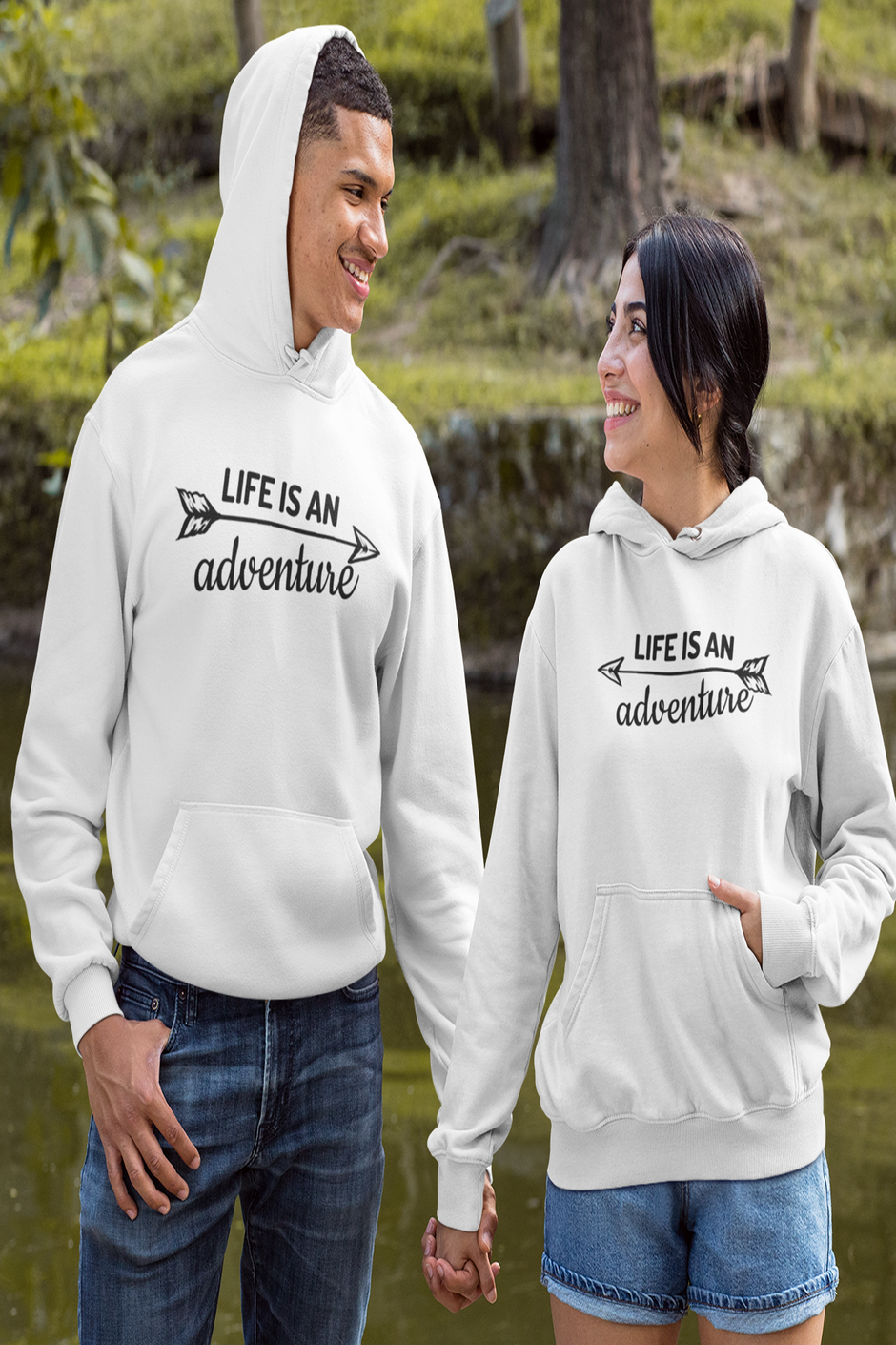 Matching Couple Hoodies - Nautunkee