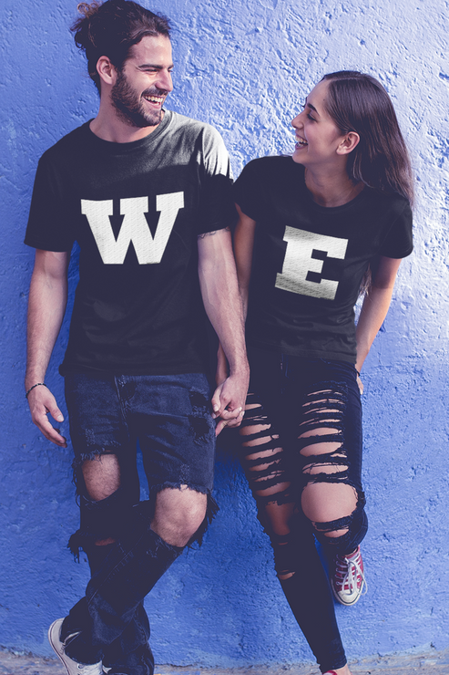 WE Couple T-Shirt For Pre Wedding Shoot – Nautunkee